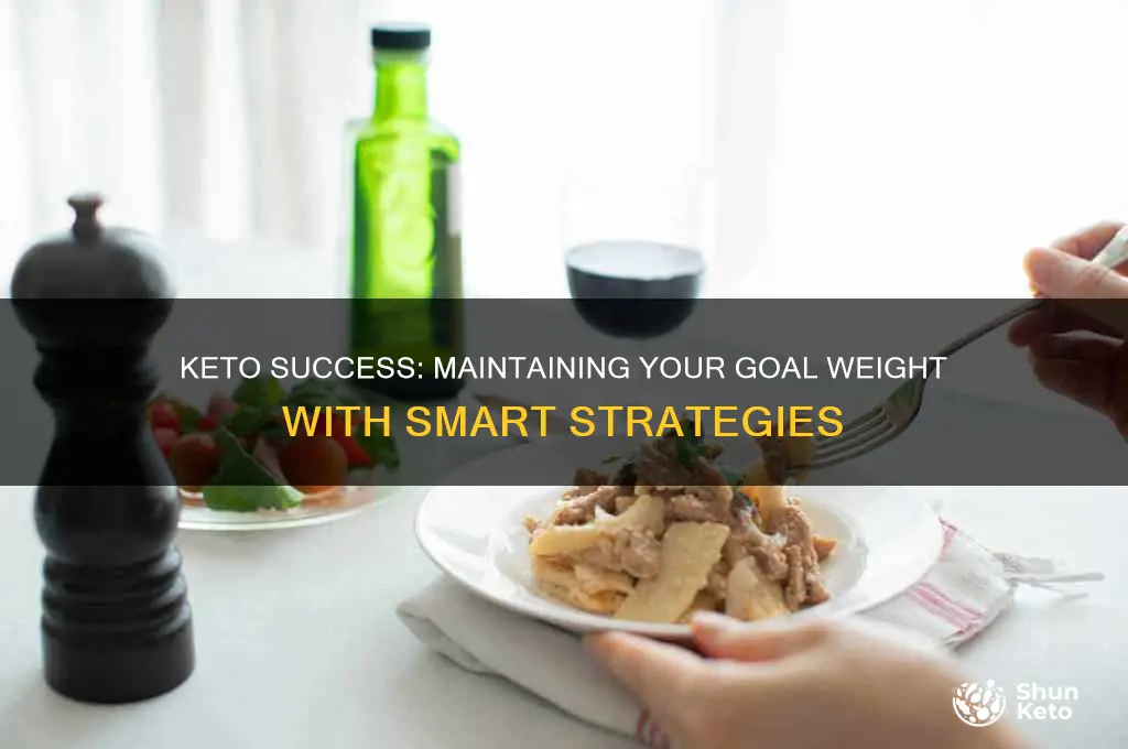 Keto Success: Maintaining Your Goal Weight With Smart Strategies | ShunKeto