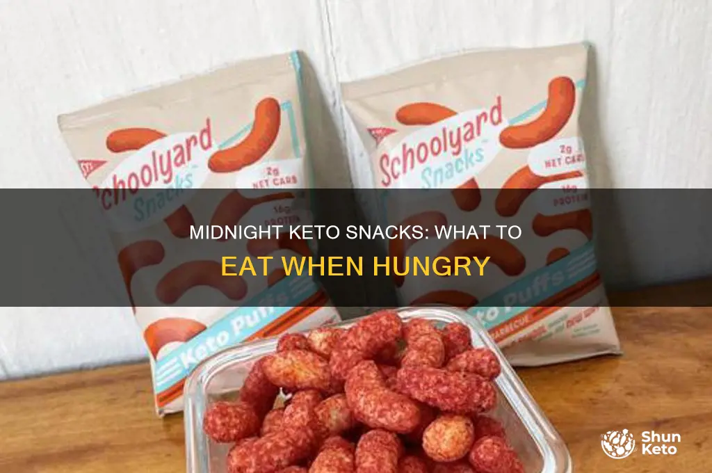 Midnight Keto Snacks: What To Eat When Hungry | ShunKeto