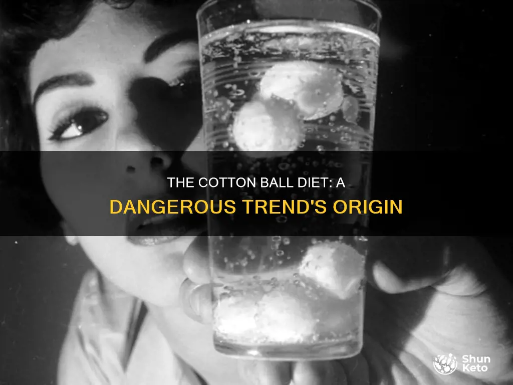 The Cotton Ball Diet: A Dangerous Trend's Origin | ShunKeto
