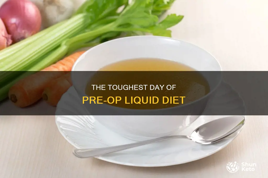 The Toughest Day Of Pre-Op Liquid Diet | ShunKeto