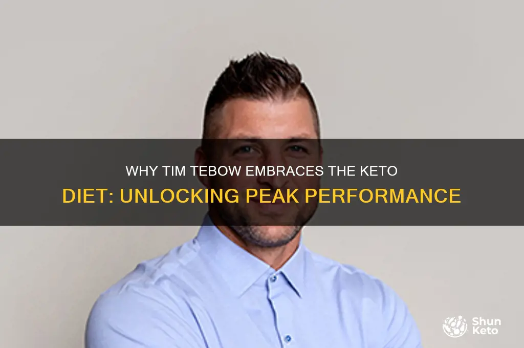 Why Tim Tebow Embraces The Keto Diet: Unlocking Peak Performance | ShunKeto