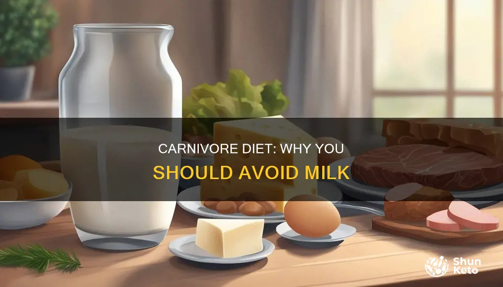 Carnivore Diet: Why You Should Avoid Milk | ShunKeto