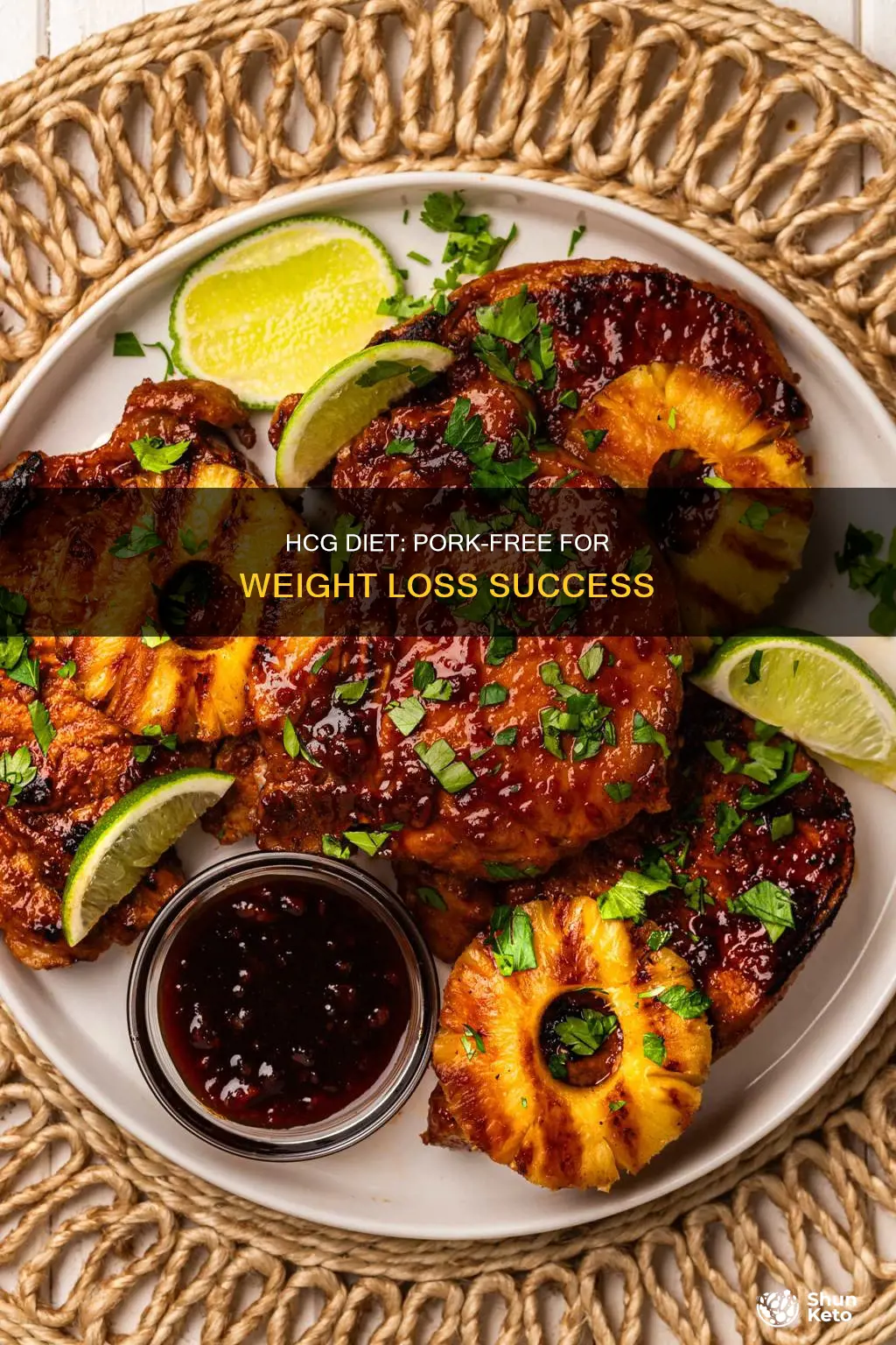 Hcg Diet: Pork-Free For Weight Loss Success | ShunKeto