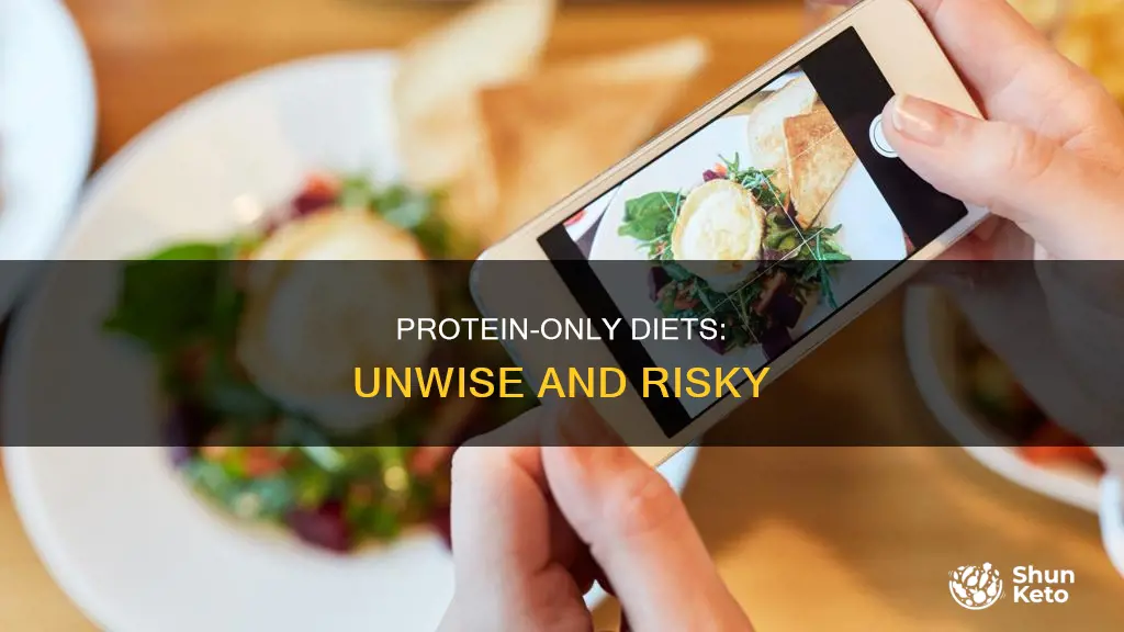 Protein-Only Diets: Unwise And Risky | ShunKeto