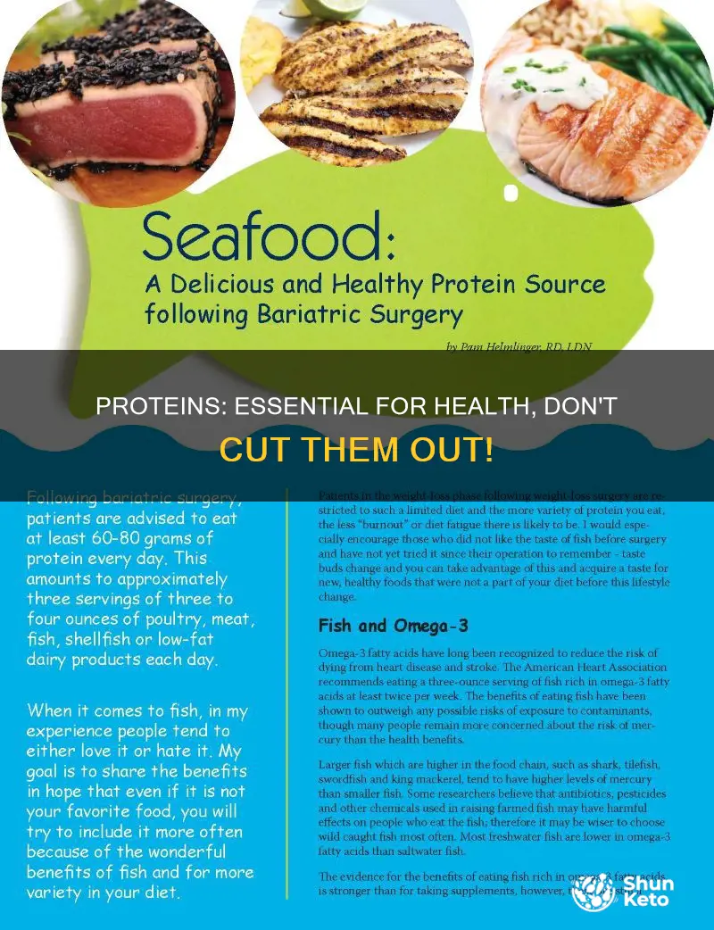Proteins: Essential For Health, Don't Cut Them Out! | ShunKeto