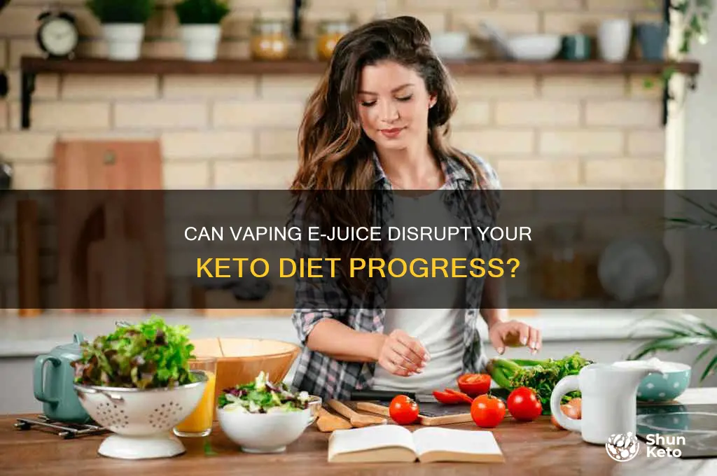Can Vaping E-Juice Disrupt Your Keto Diet Progress? | ShunKeto